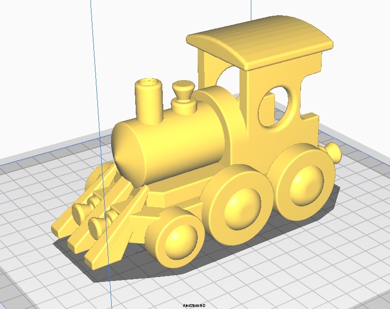 Fichier STL Train à vapeur・Design pour imprimante 3D à télécharger・Cults