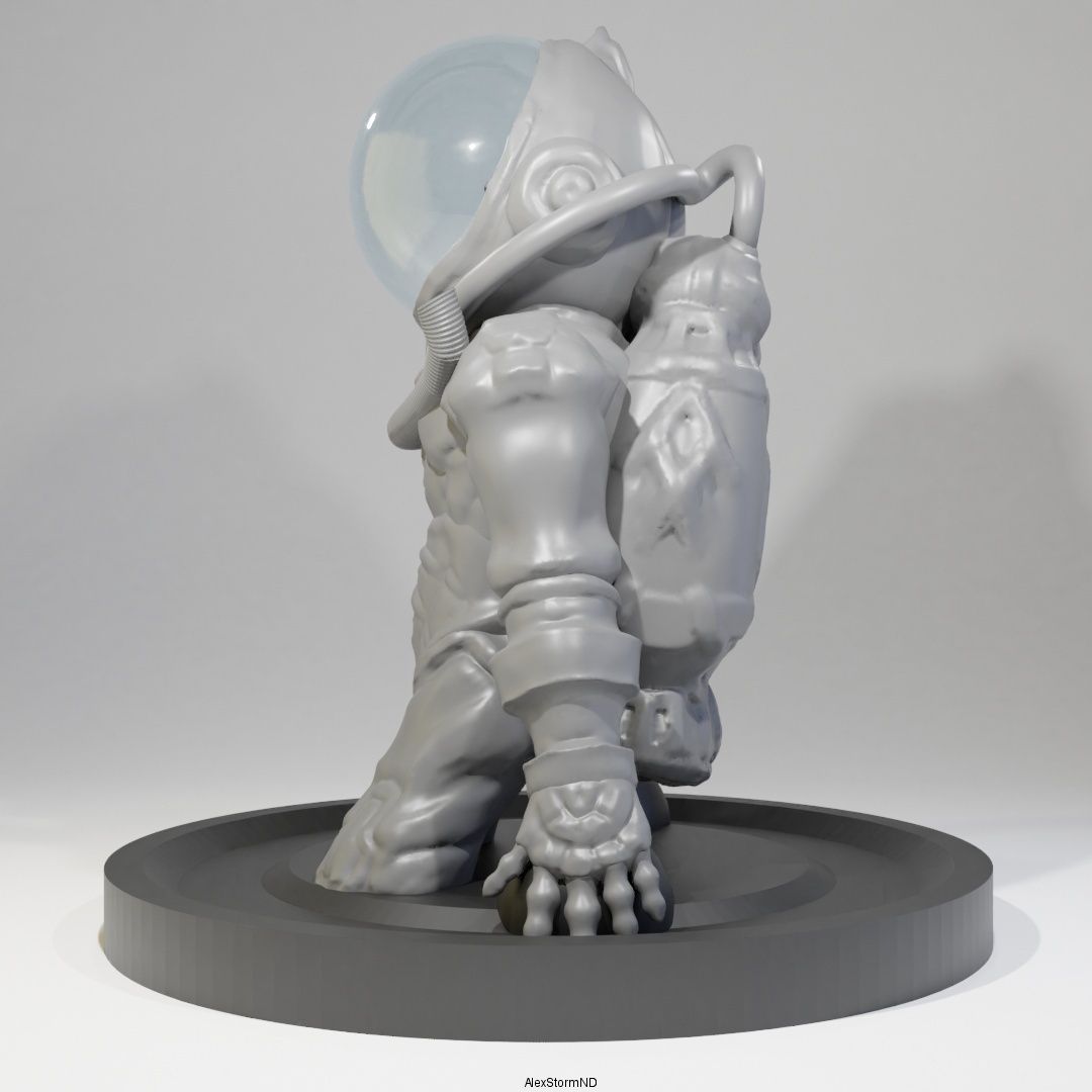 STL file Spaceman_V2・3D printable design to download・Cults
