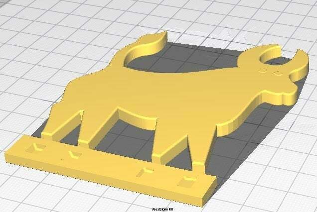 Free STL file Taurus sign・3D printing idea to download・Cults