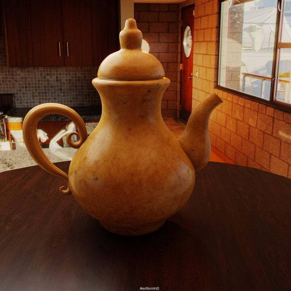 Free STL file Candlestick Teapot 🕯️・3D printing design to download・Cults
