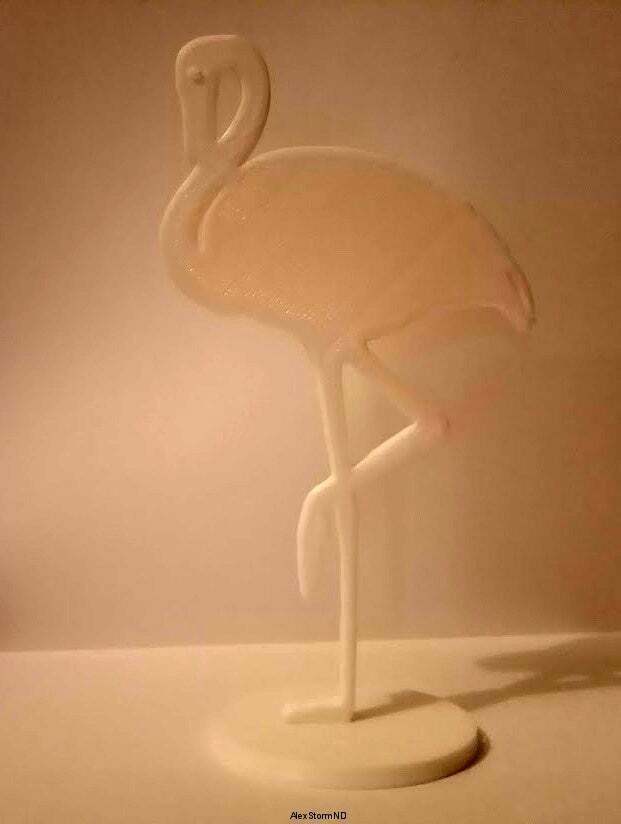 Free STL file Flamingo 🦩・3D printing model to download・Cults