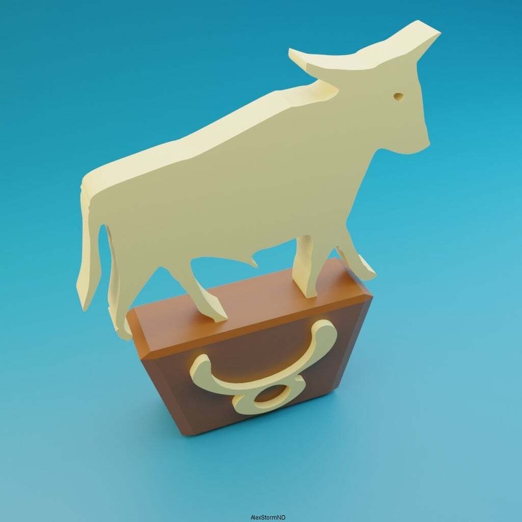 Free STL file Taurus・3D printing template to download・Cults