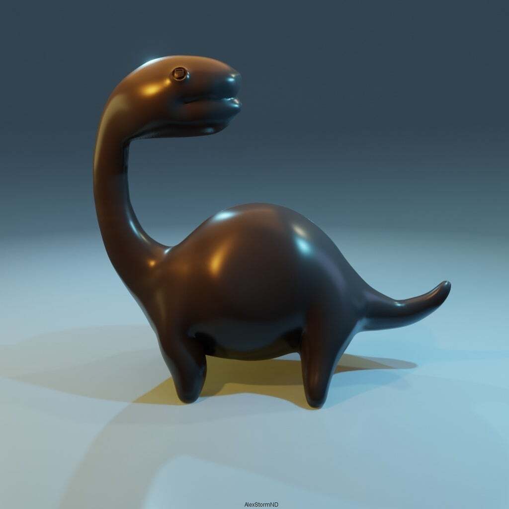 Free STL file Dinosaur baby・3D printer model to download・Cults