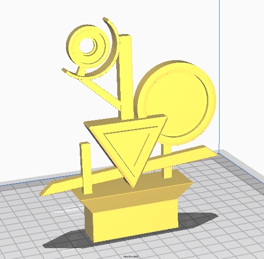Stl File Abstraction Signpost đšă»3d Printing Model To Downloadă»cults