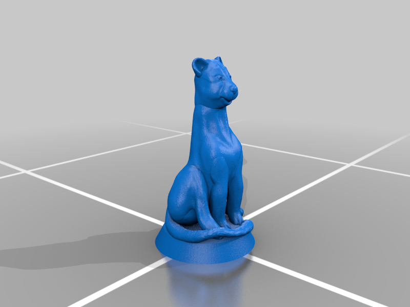Free STL file Cheetah baby・3D print design to download・Cults