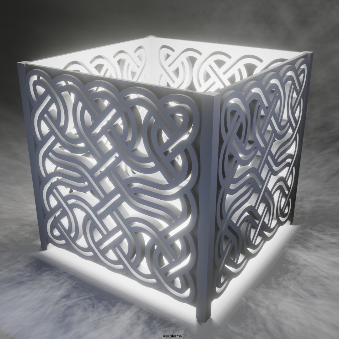 STL file Celtic box・3D printer design to download・Cults