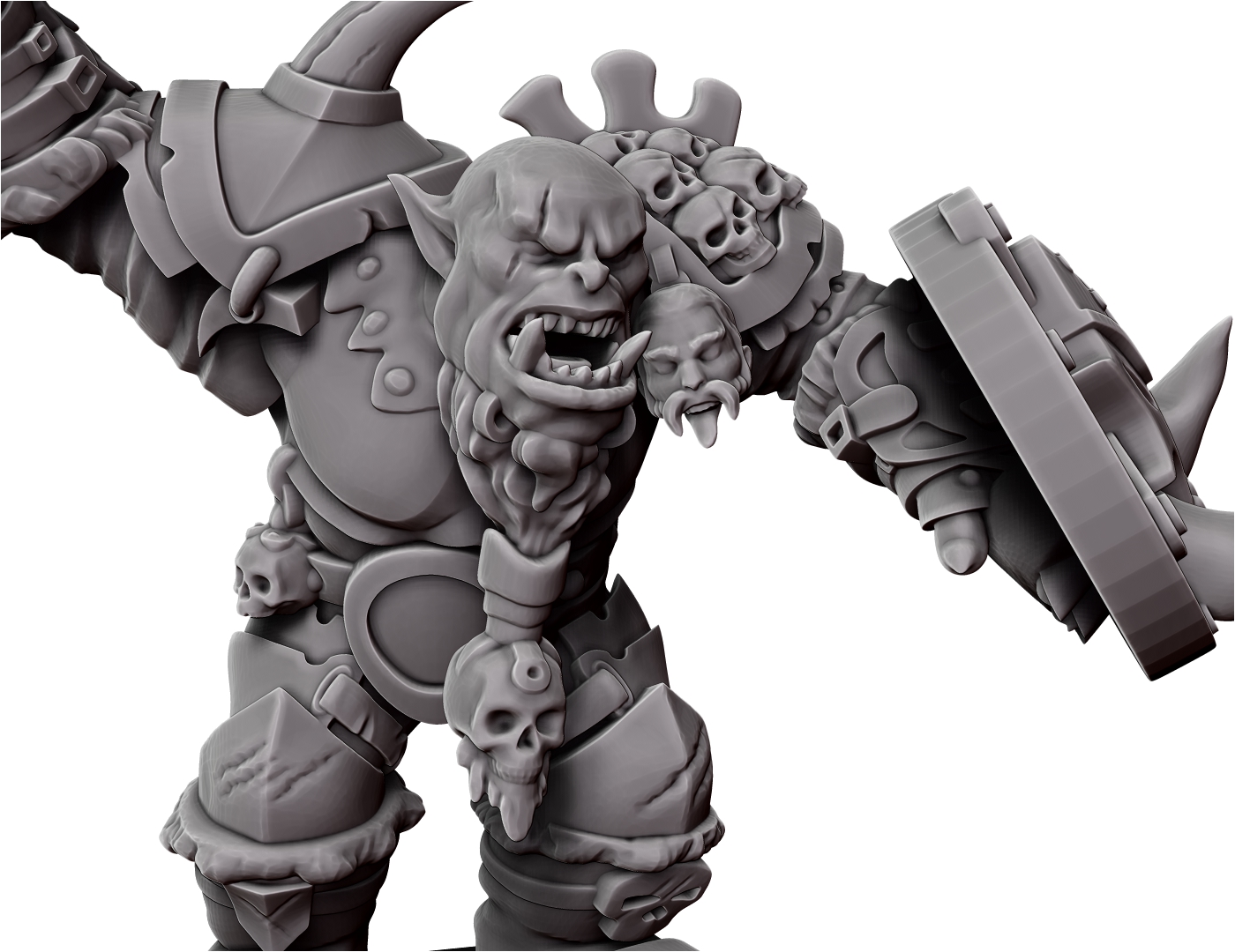 STL file Ork Boss・3D printable design to download・Cults