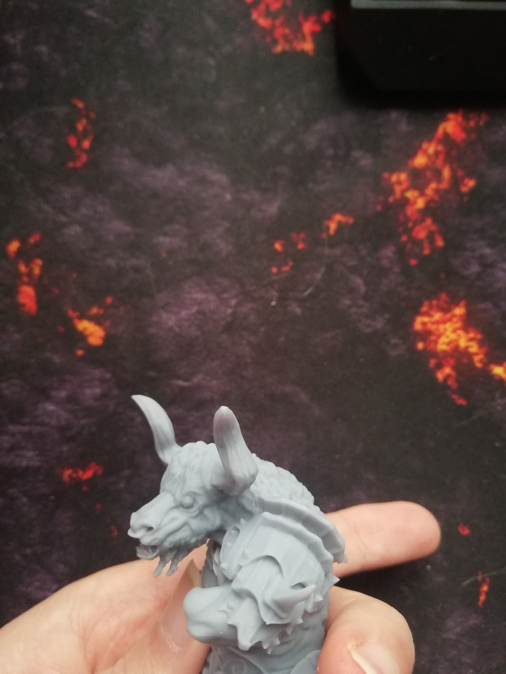 STL file Doombull of Beastmen・3D print design to download・Cults