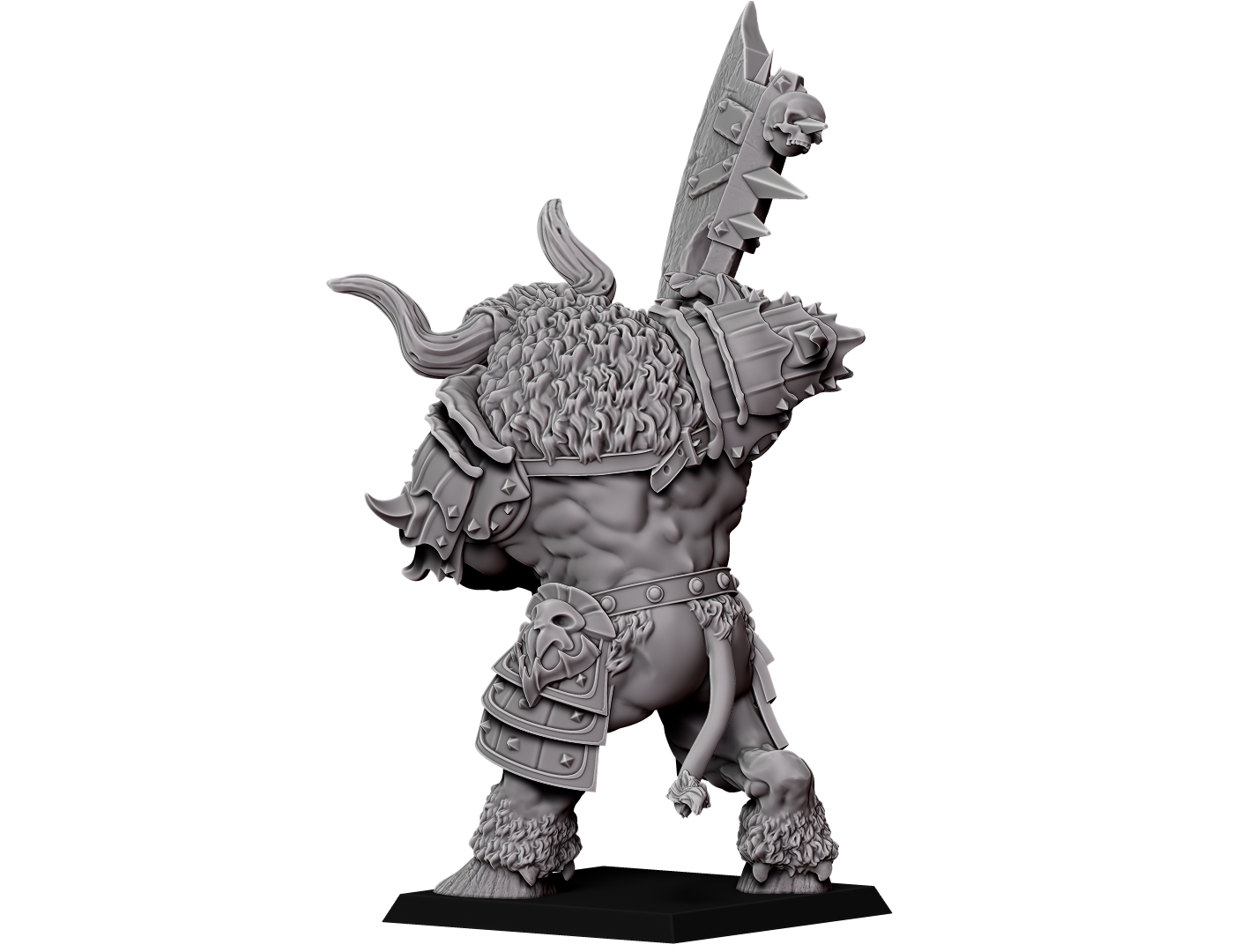 STL file Doombull of Beastmen・3D print design to download・Cults