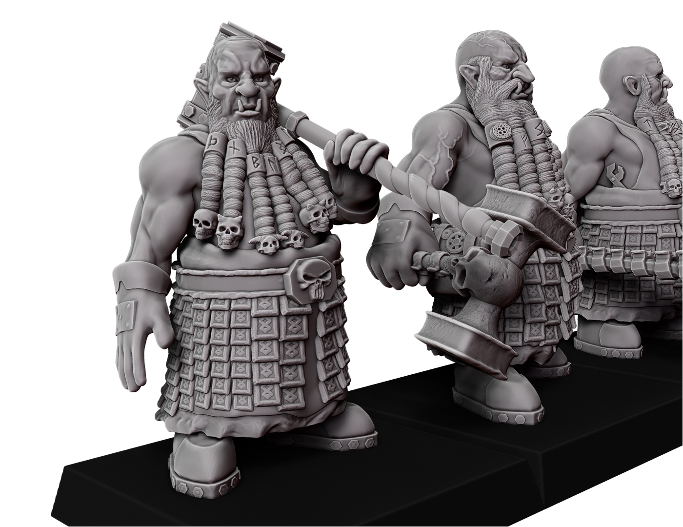 STL file Chaos Dwarfs for war machines・3D printable model to download・Cults