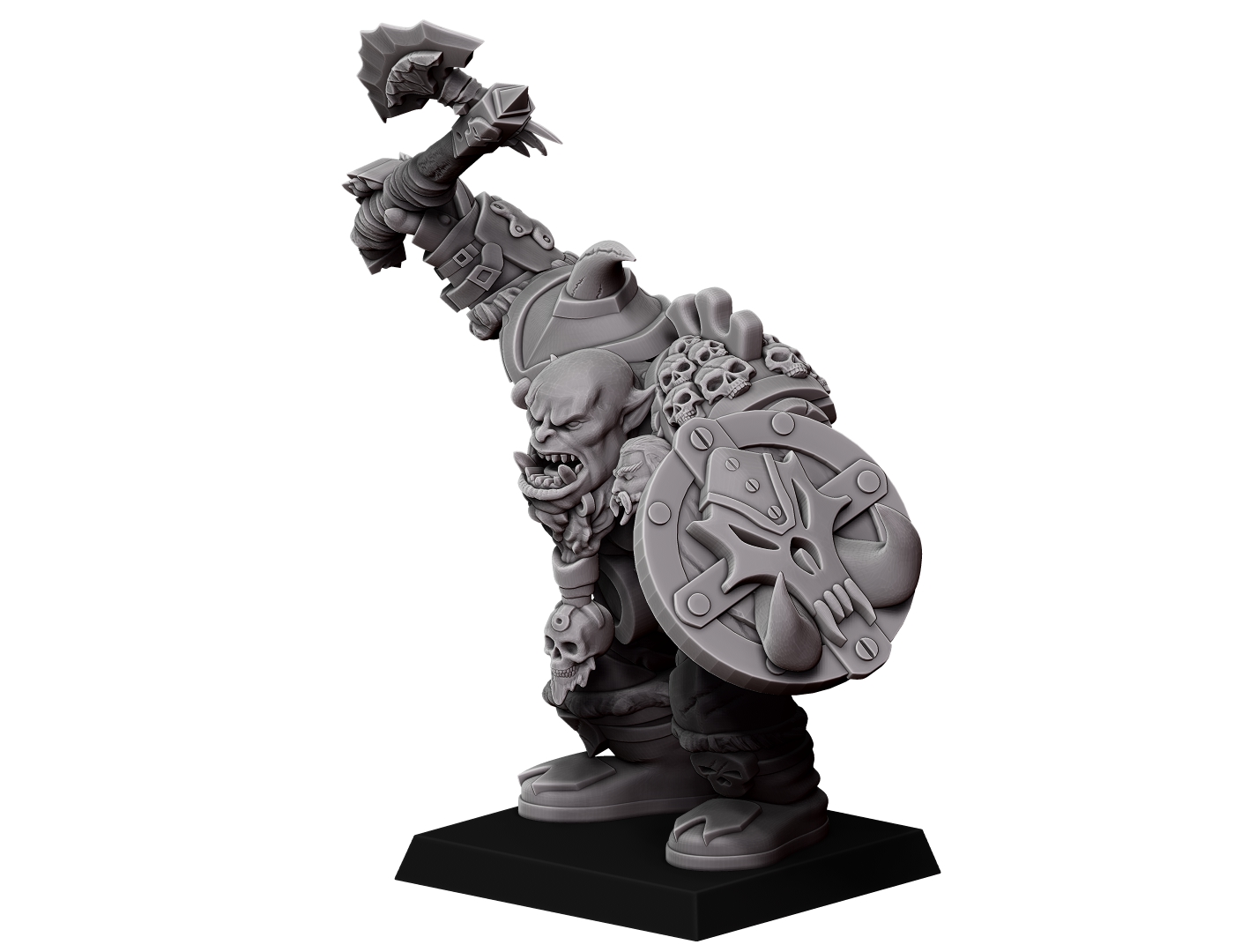STL file Ork Boss・3D printable design to download・Cults