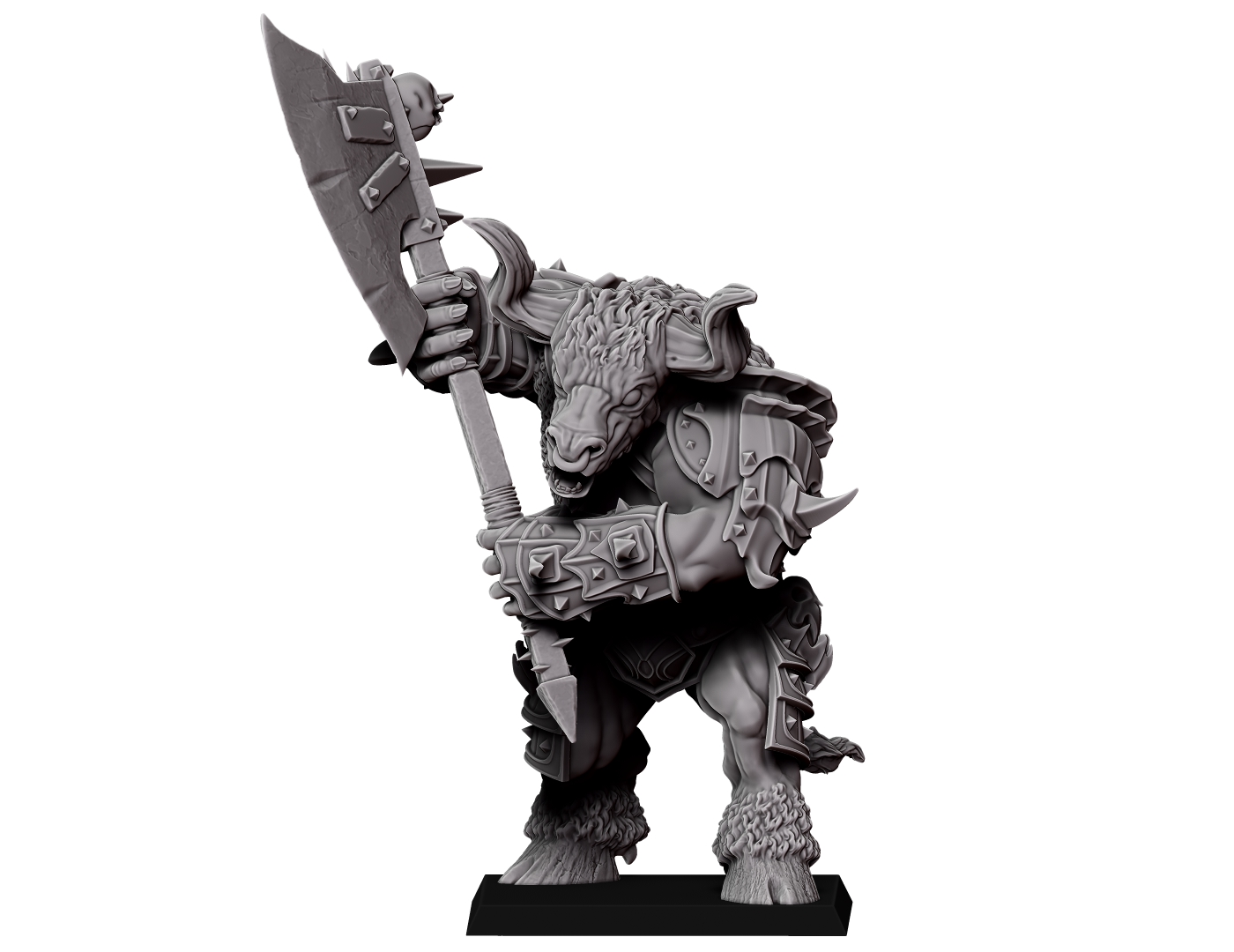 STL file Doombull of Beastmen・3D print design to download・Cults