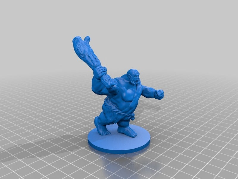 Free STL file Hill Giant・3D printing template to download・Cults