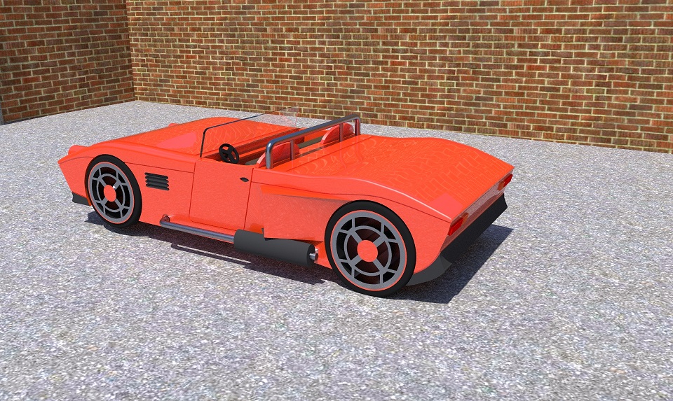 Free OBJ file sports car 🚗・3D printable model to download・Cults