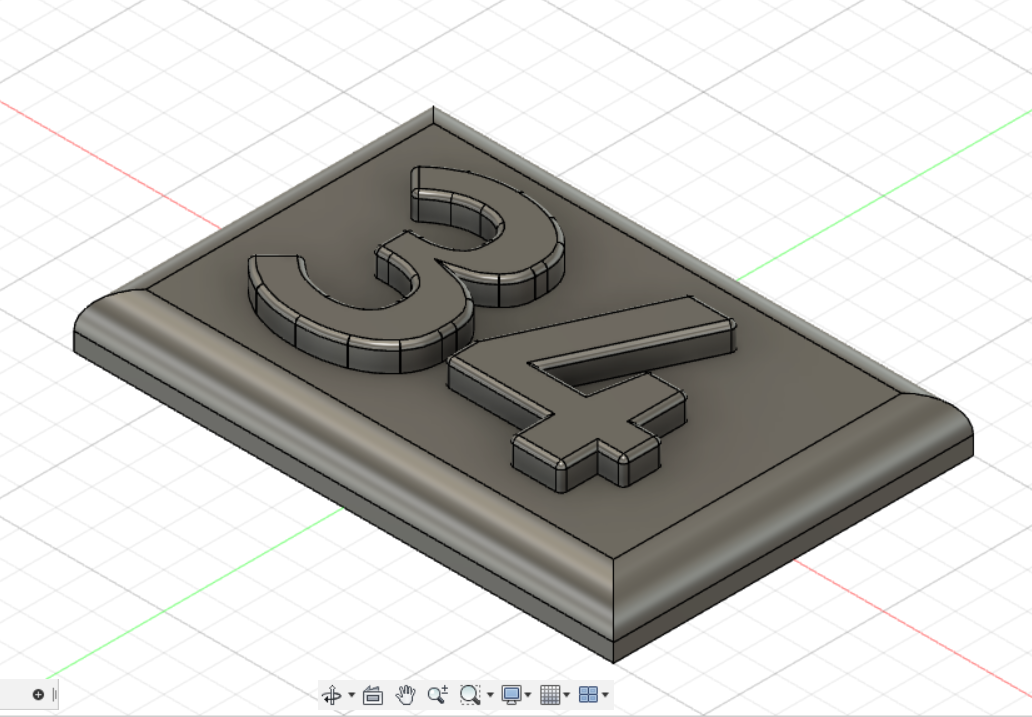Free STL file Plate Number 34・Template to download and 3D print・Cults