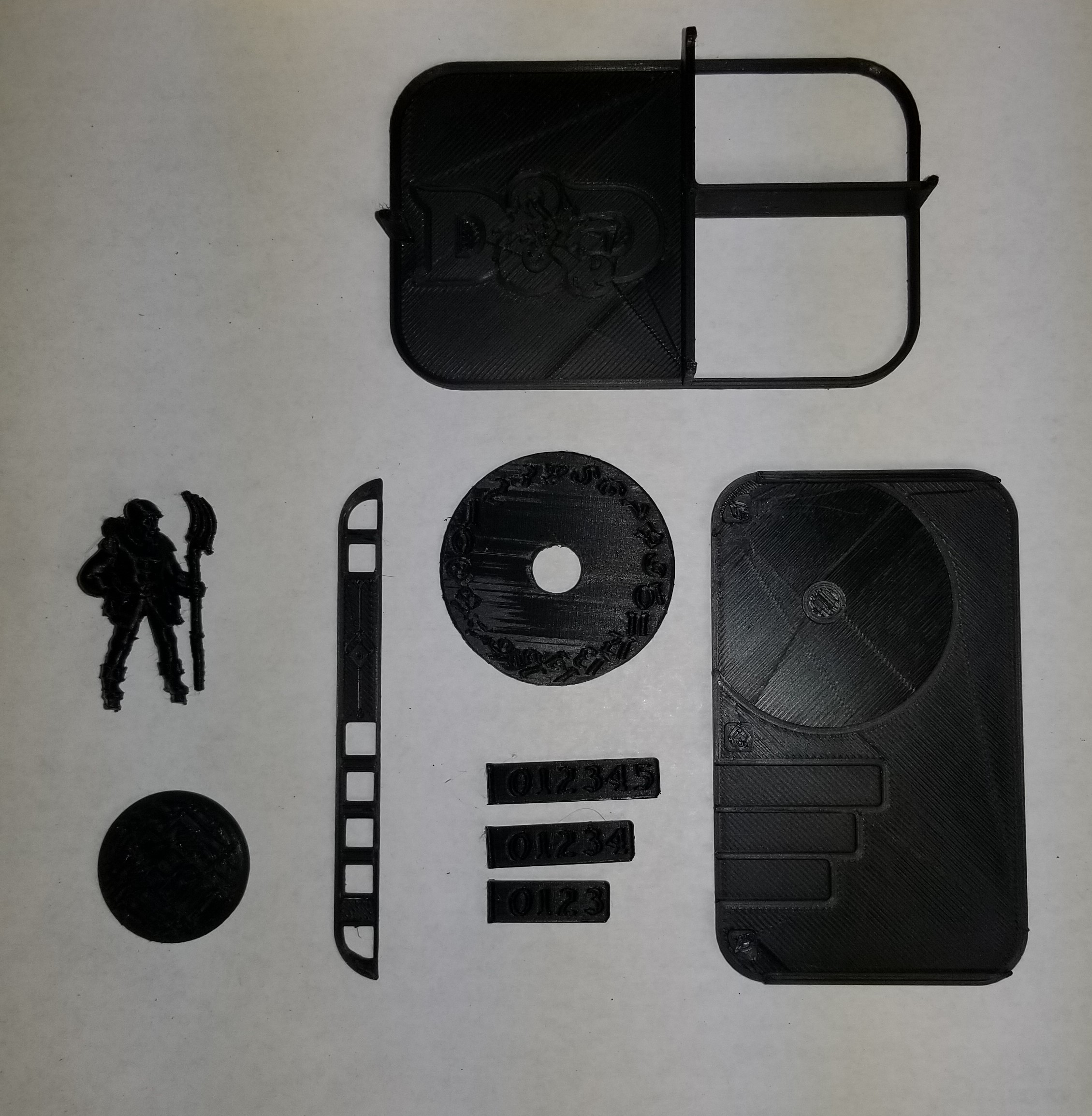 Free STL file Mini Character Sheet Kit for DnD 5e 🎲・Template to ...