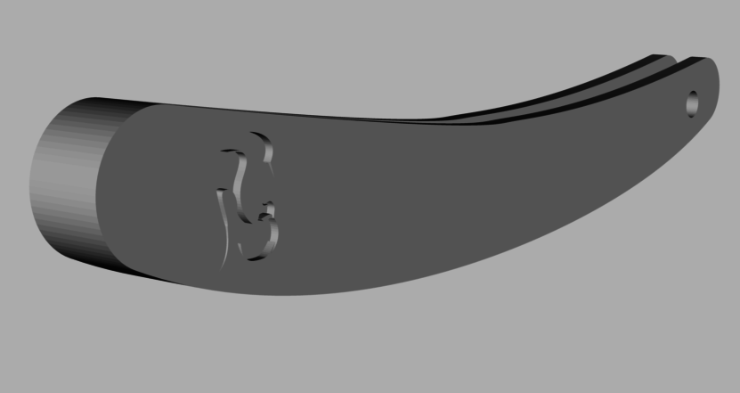 Free 3D file Straight Razor Handle・3D print design to download・Cults