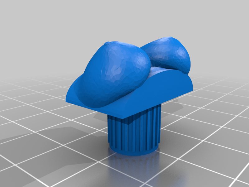 Free STL file Boob Valve Cap・3D print design to download・Cults