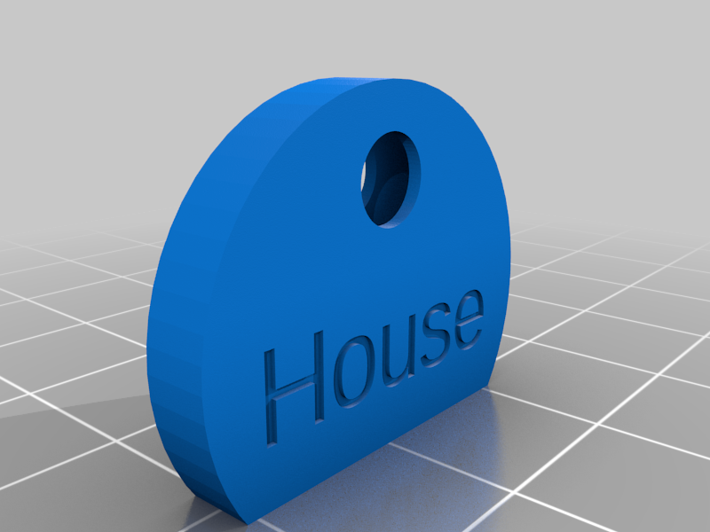 Free STL file Customizable Key Cap (with doubled sided text) 🔑・3D ...