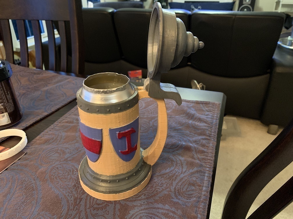 Free STL file Stone Cutter Can to Stein v2・3D print design to download ...