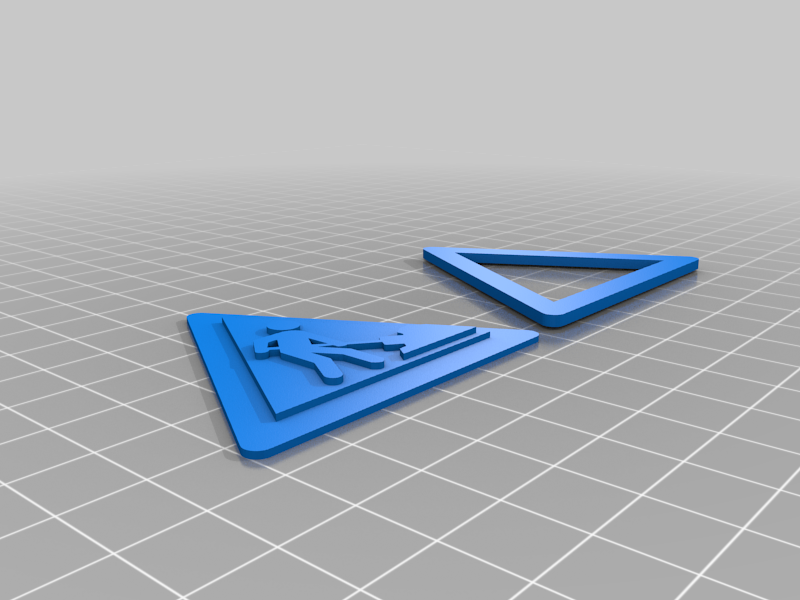 Free STL file Roadworks Sign 🚁・3D printing idea to download・Cults