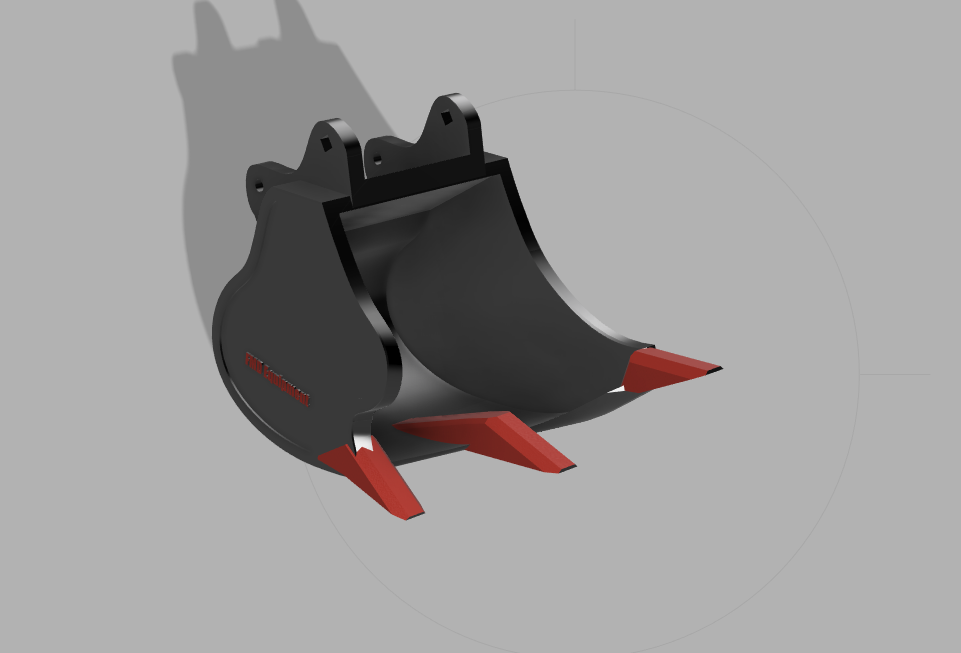 Free STL file Ripping Bucket - Huina Rc Excavator - FMD Equipment・3D ...