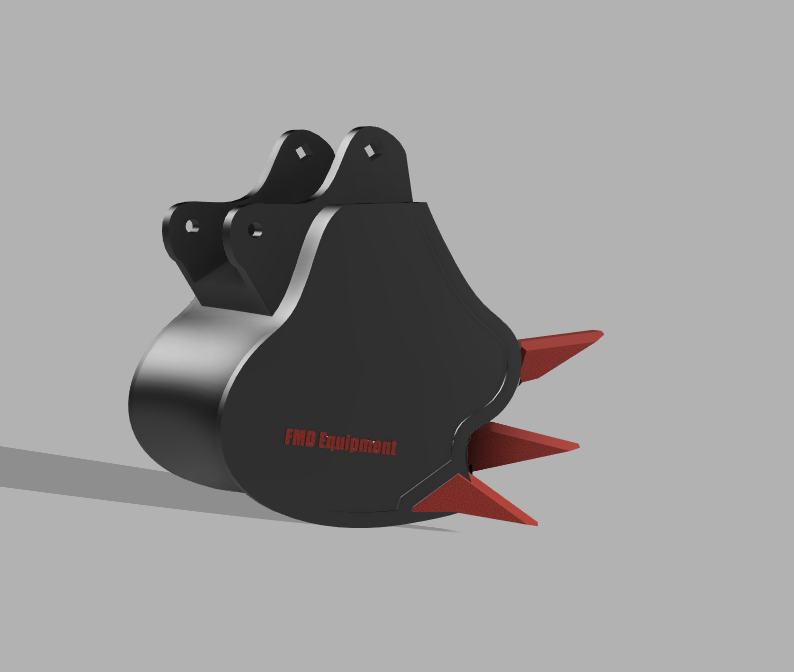 Free STL file Ripping Bucket - Huina Rc Excavator - FMD Equipment・3D ...