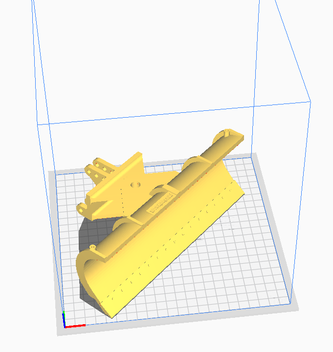 STL file Huina 1583 Snow Plow FMD Equipment・3D printing design to ...