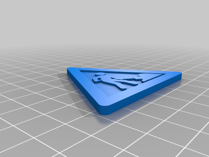 Free STL file Roadworks Sign 🚁・3D printing idea to download・Cults