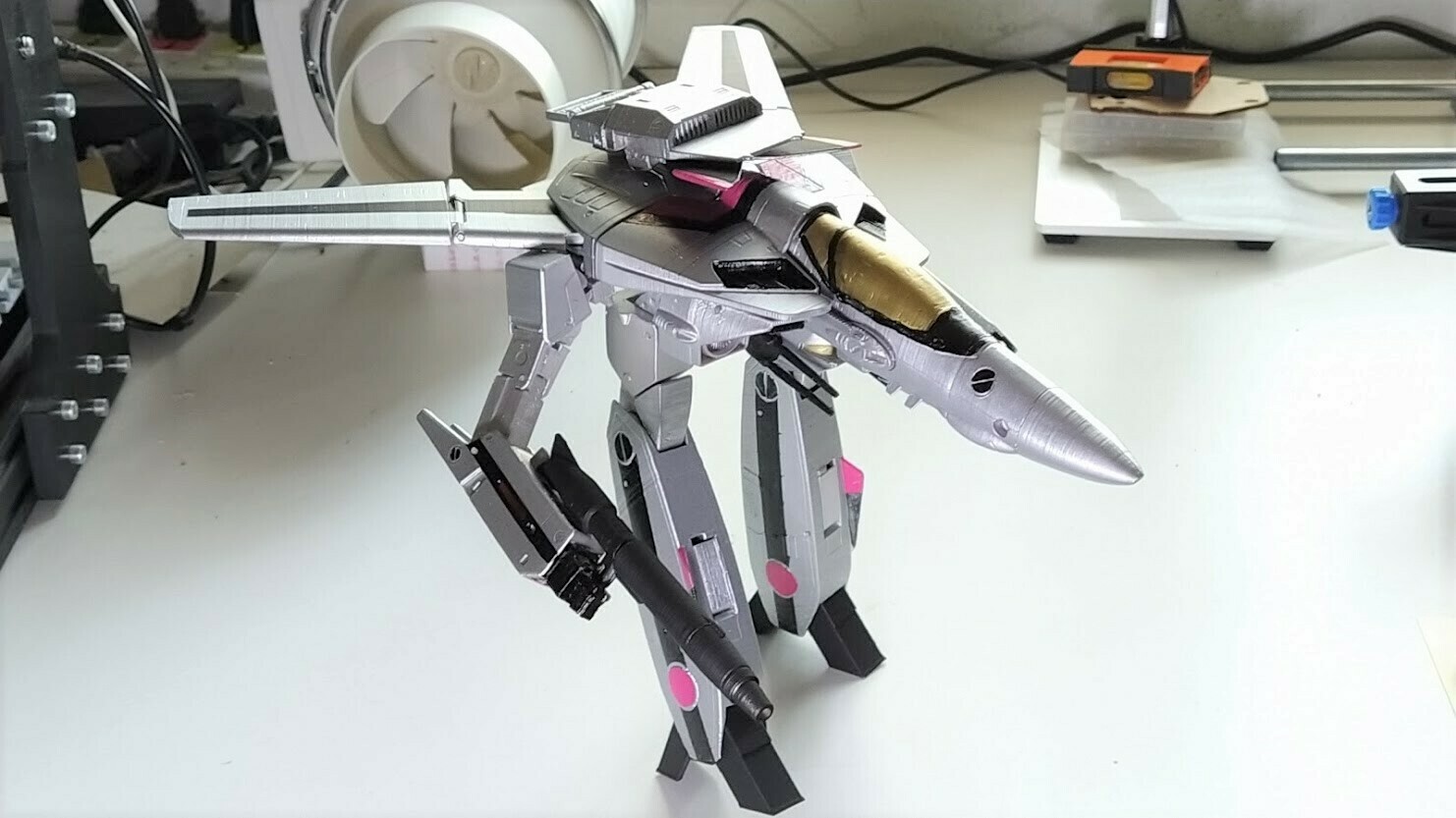 VF-1 Super Veritech ( Macross - Robotech ) imprimible en 3D • Hecho con ...