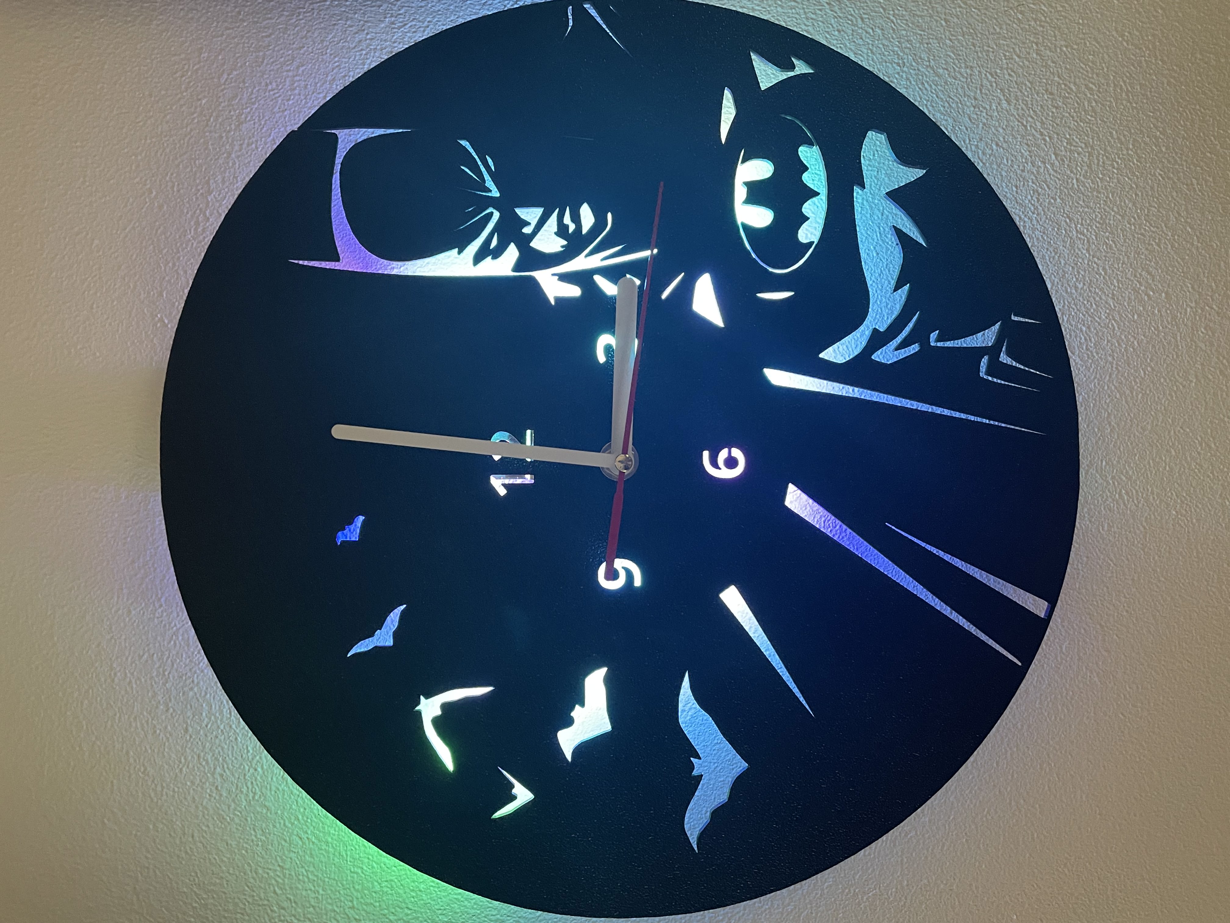 STL file Batman clock・3D printer model to download・Cults