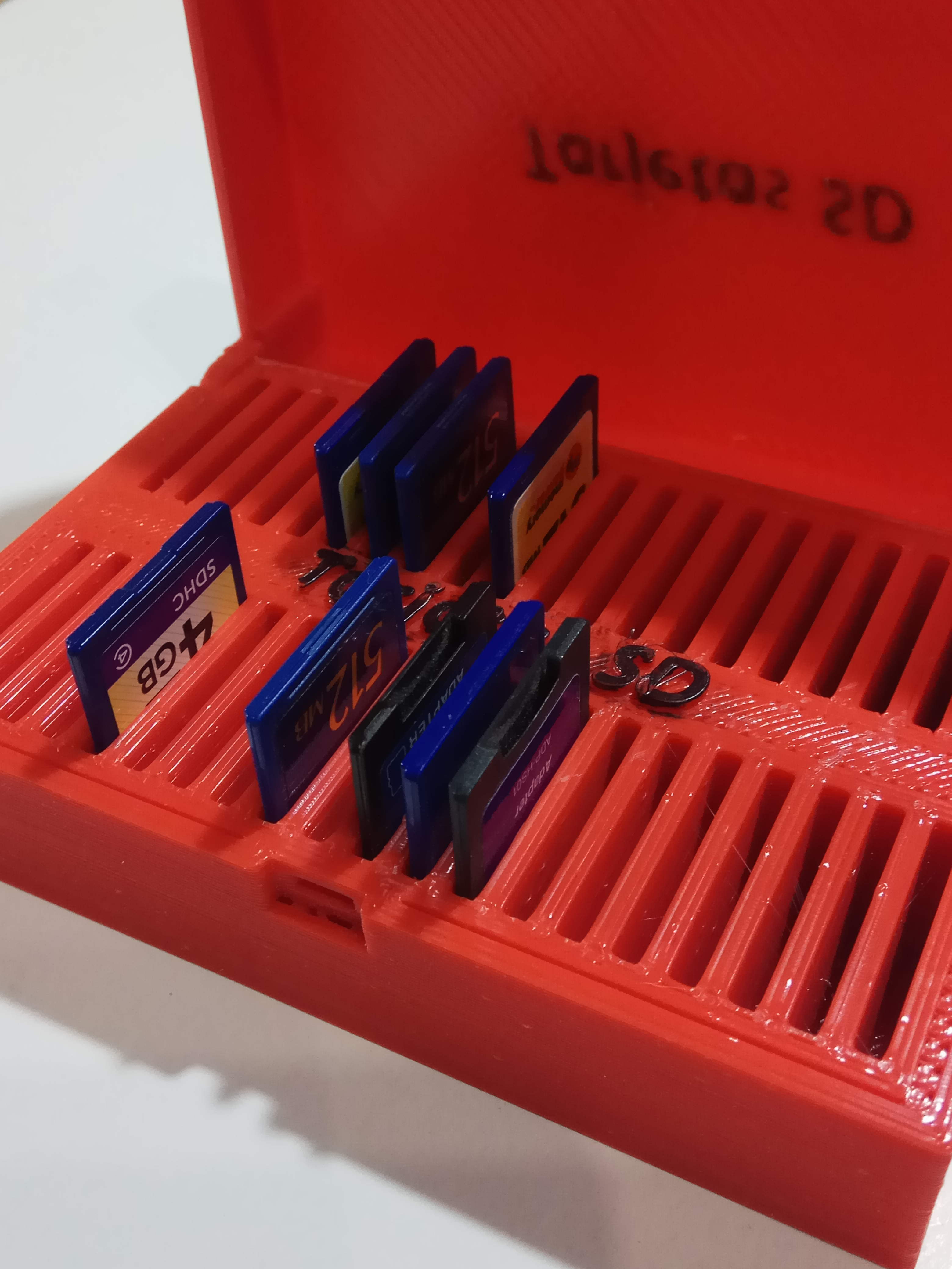 Free STL file SD card box・3D printable model to download・Cults