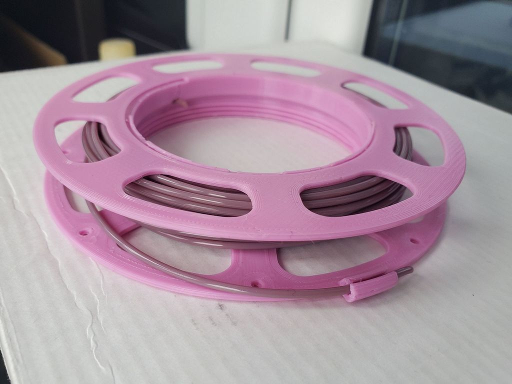 Free STL file spool for leftover plastic filament・3D printer model to ...