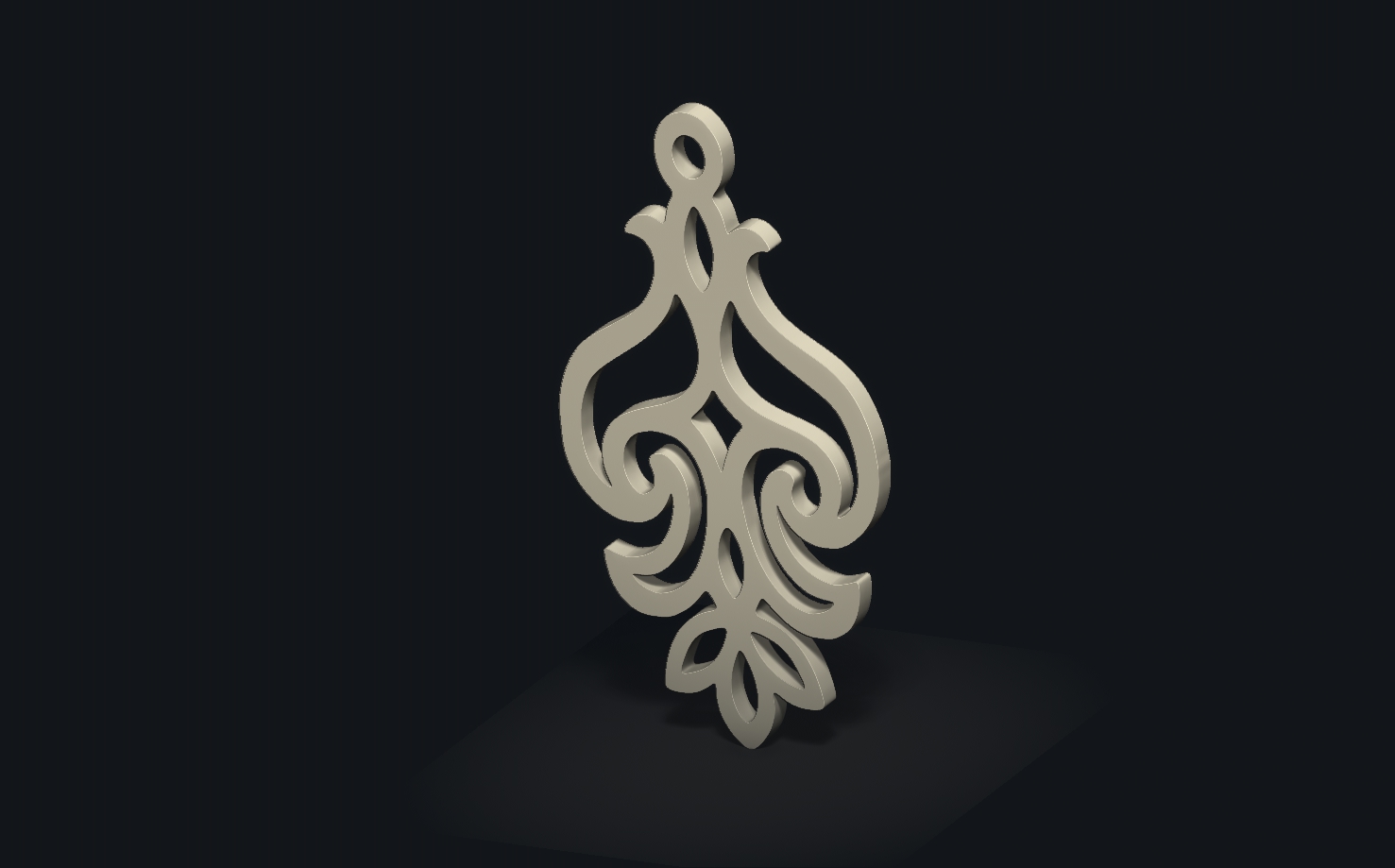 STL file keychain・3D printing template to download・Cults