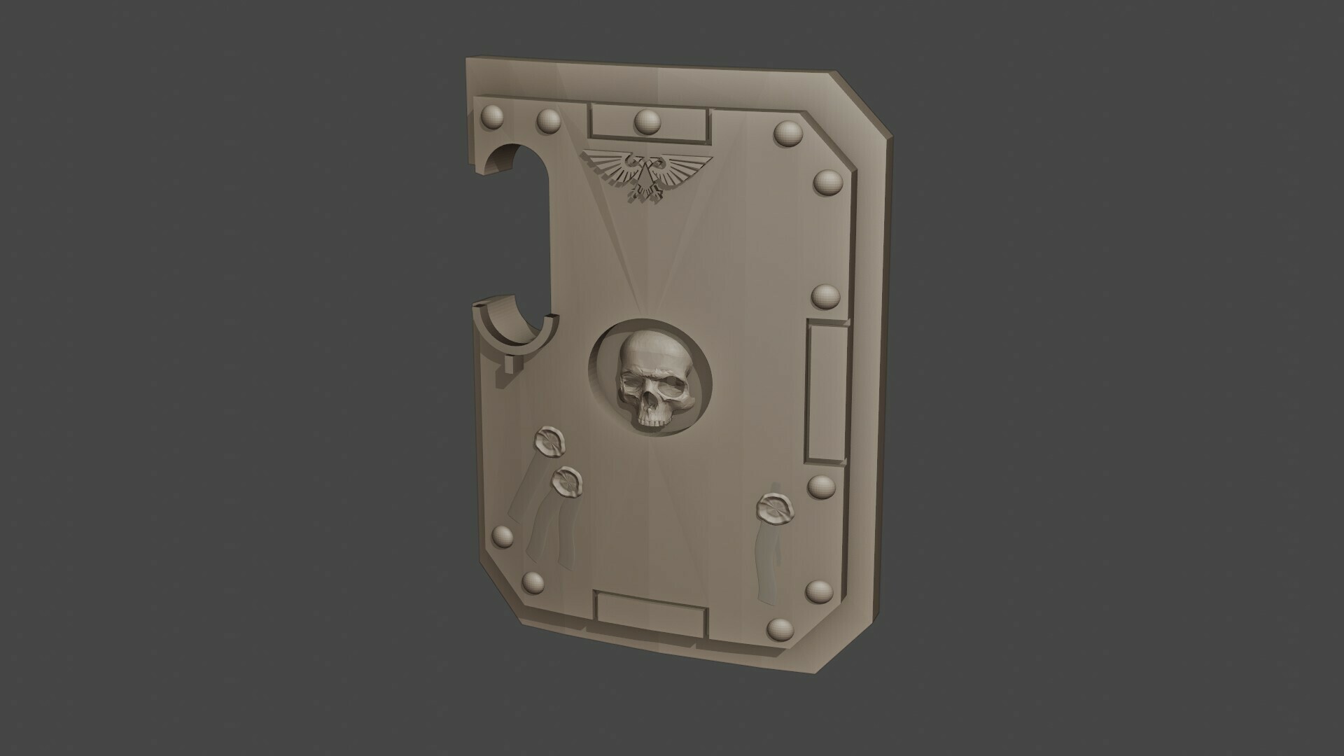Free STL file Big Breaching Shield 🛡️・3D printing design to download・Cults