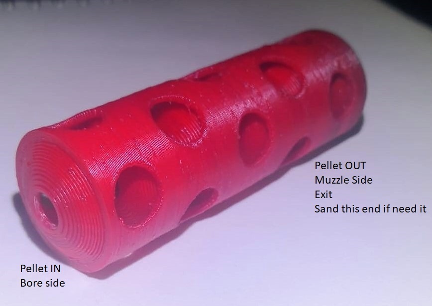 STL file Artemis P15 Suppressor Core .22 or 5.5mm cal. 🦊・3D printing ...