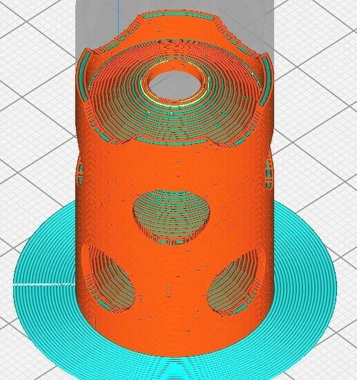STL file Artemis P15 Suppressor Core .22 or 5.5mm cal. 🦊・3D printing ...