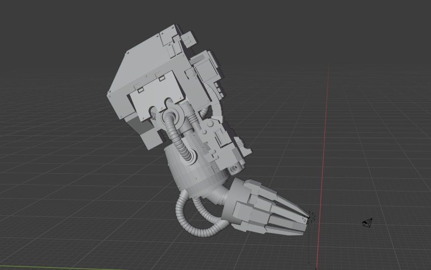 Free STL file Dreadnought Base Model with Extra Arms・3D print model to ...