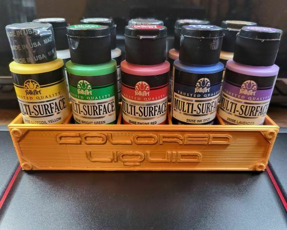 Free 3D file Paint Holder 🎨・Template to download and 3D print・Cults