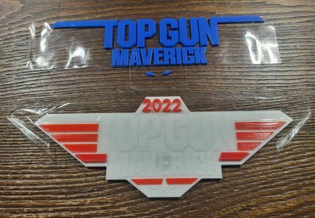 Free 3D file Top Gun Logo 🔝・3D printable object to download・Cults