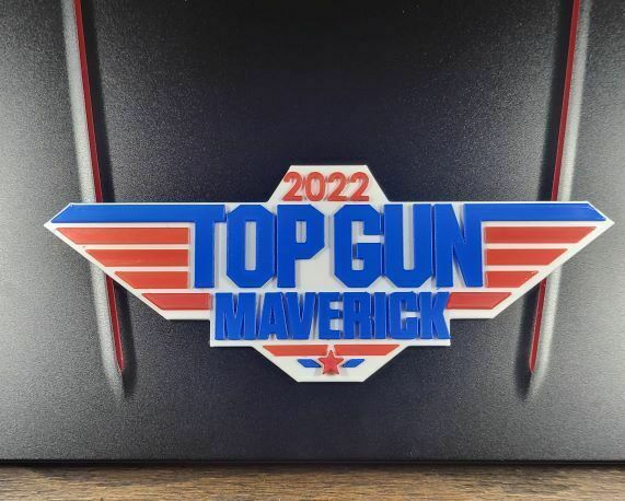 Free 3D file Top Gun Logo 🔝・3D printable object to download・Cults