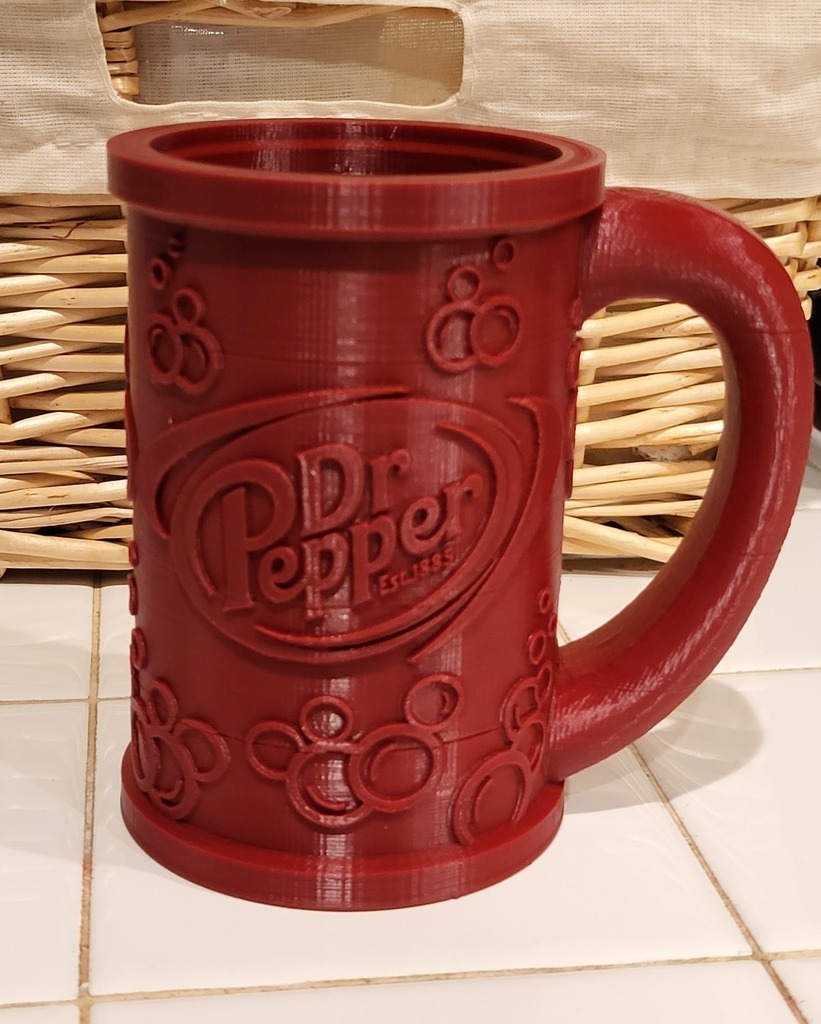 Free 3D file Dr Pepper Can Holder 🌶️・3D printing design to download・Cults