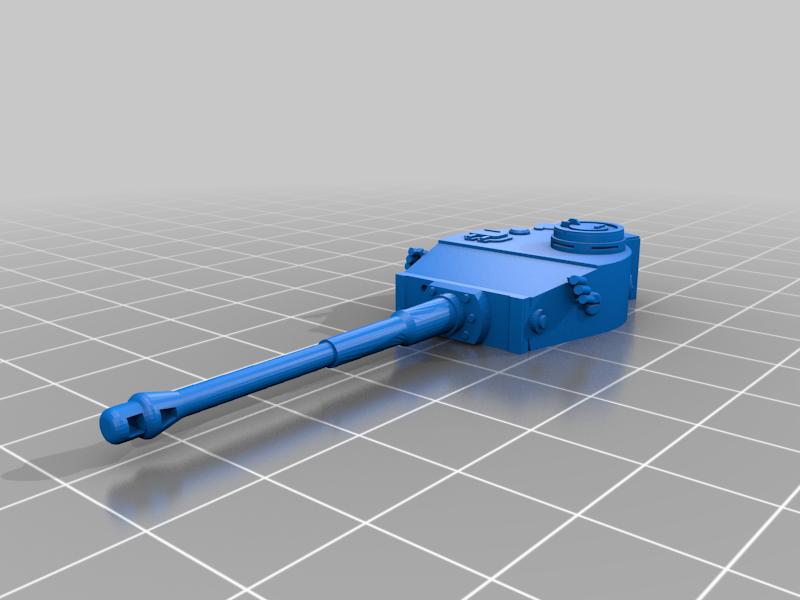 Free STL file Easy Print Tiger Tank 🐅・3D printer design to download・Cults
