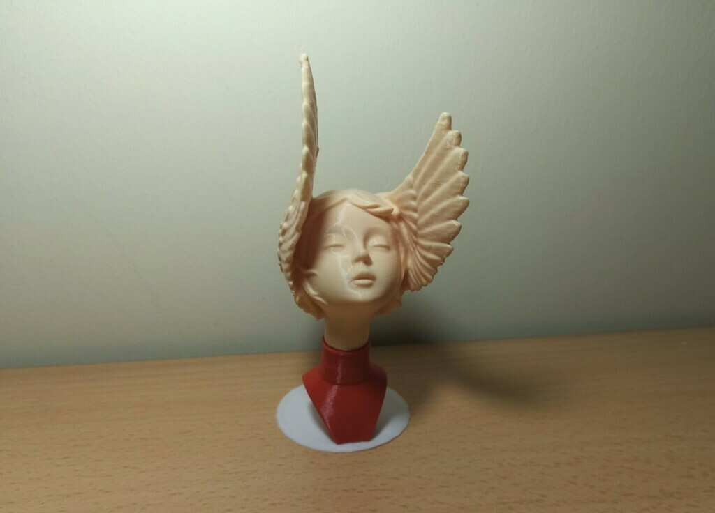 Free 3D file Girl with wings・3D printing design to download・Cults