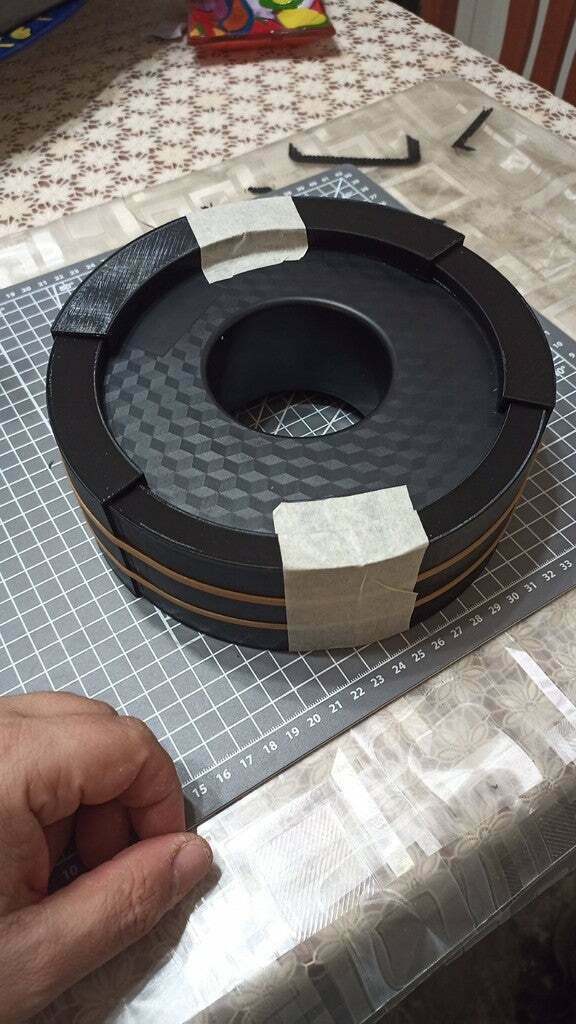 Free SCAD file Parametric Spool light storage・Template to download and ...