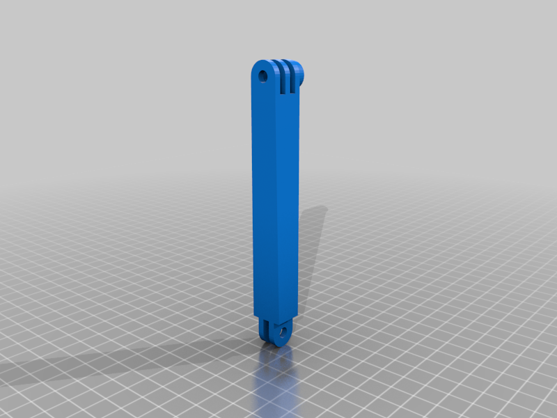 Free STL file Parametric GoPro arm mount・3D printing design to download ...