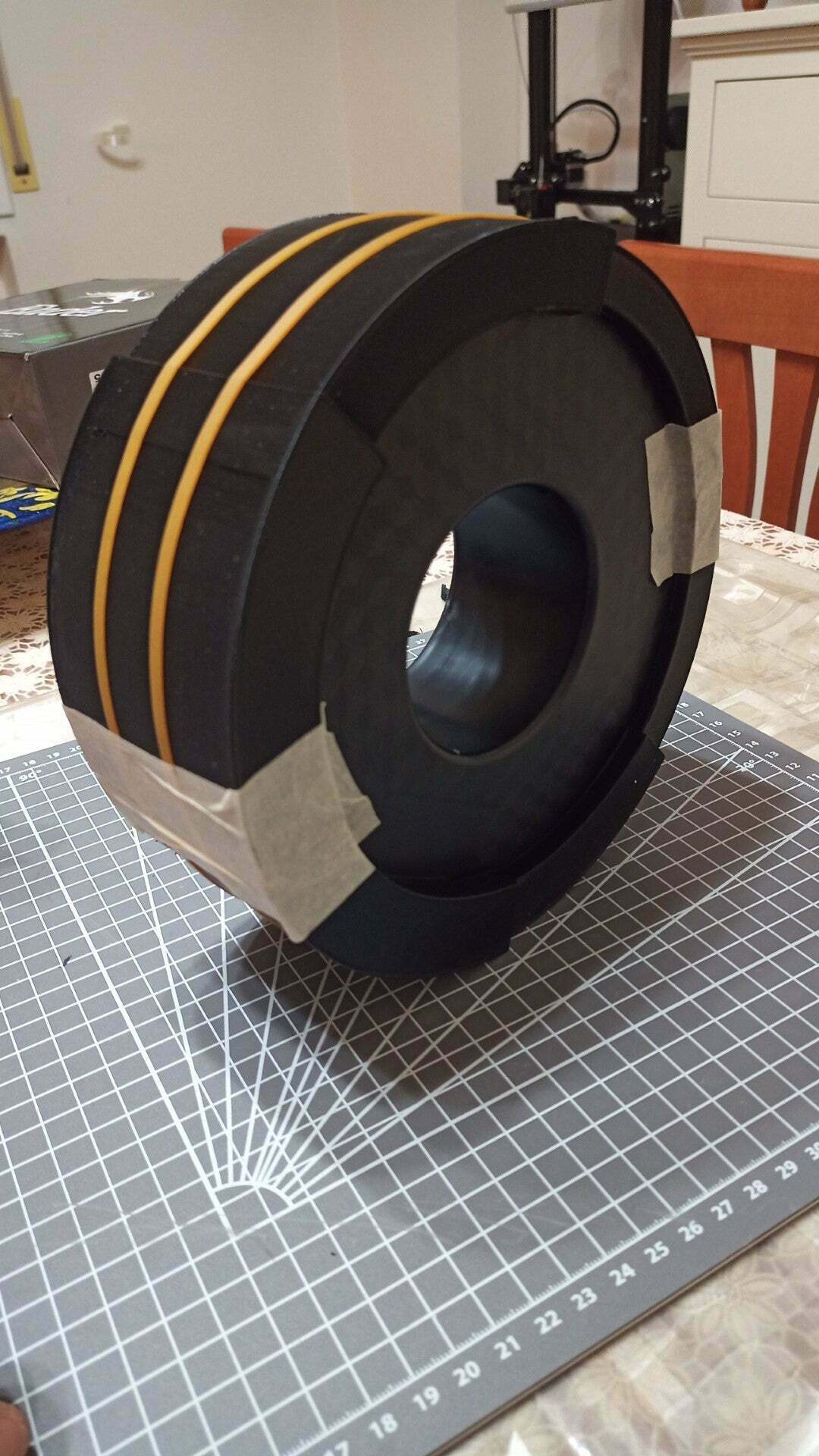 Free SCAD file Parametric Spool light storage・Template to download and ...