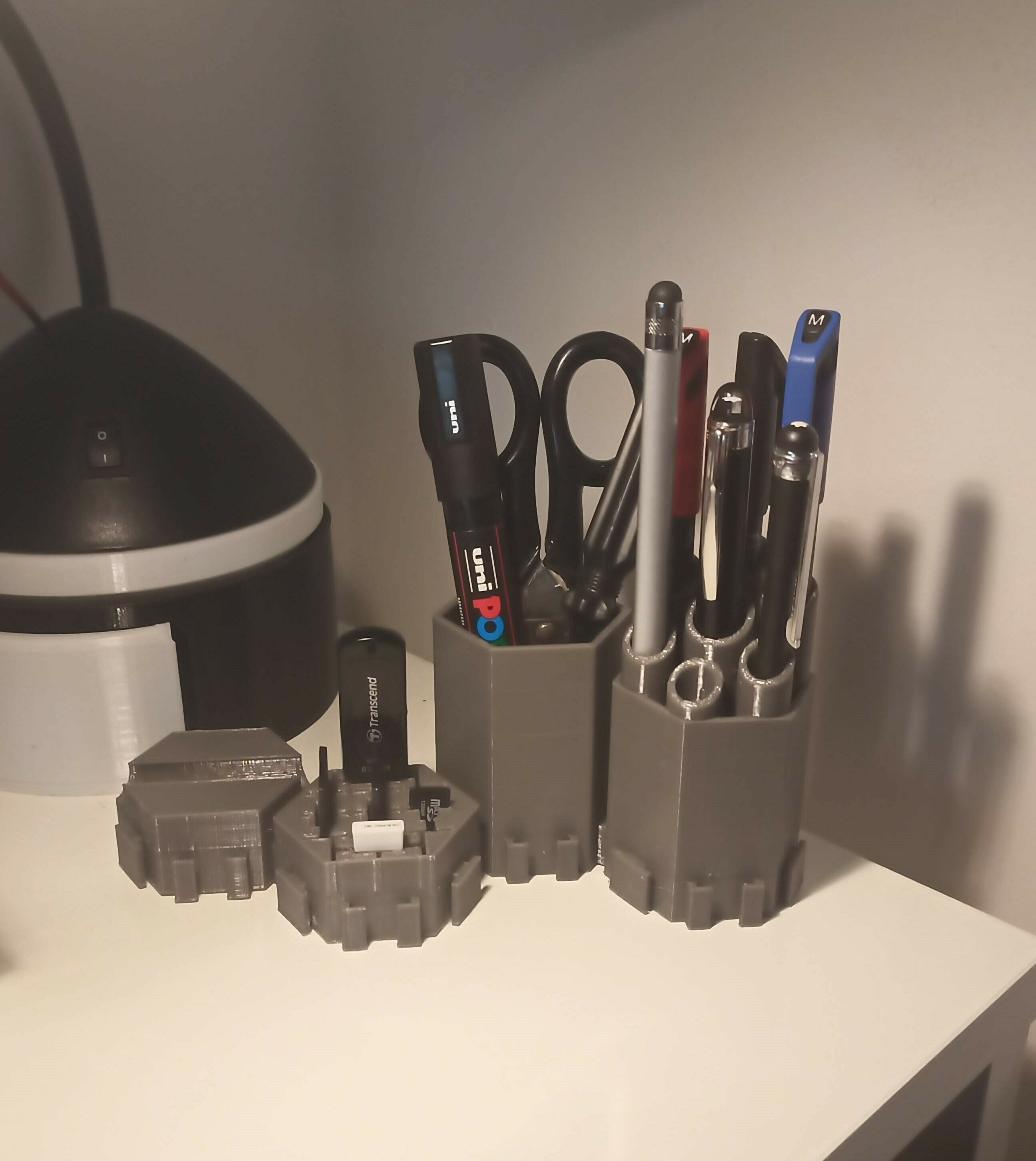 Free STL file HexxDesk modular desktop organizer・Model to download and ...