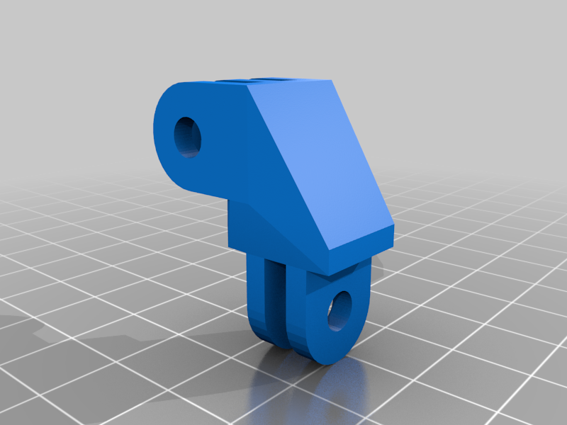 Free STL file Parametric GoPro arm mount・3D printing design to download ...