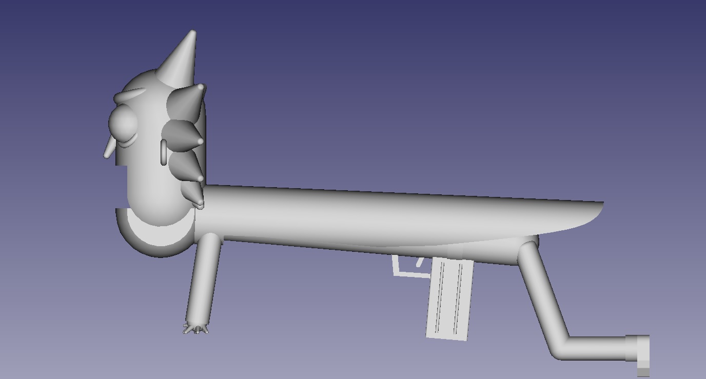 STL file Rifle Rick, Rick and Morty・3D print design to download・Cults